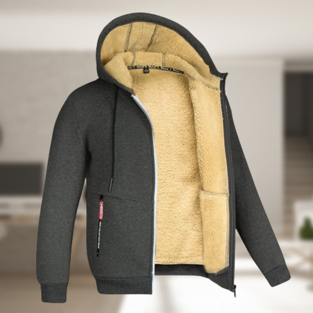Sadi Winter Jacket with Hood and Fleece